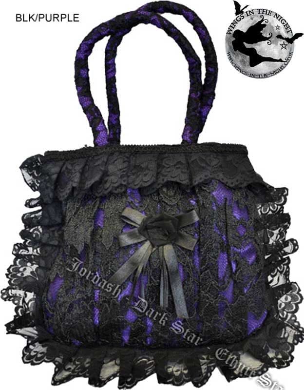 Ladies GOTHIC Clothing - DARK STAR Gothic Lace Bag