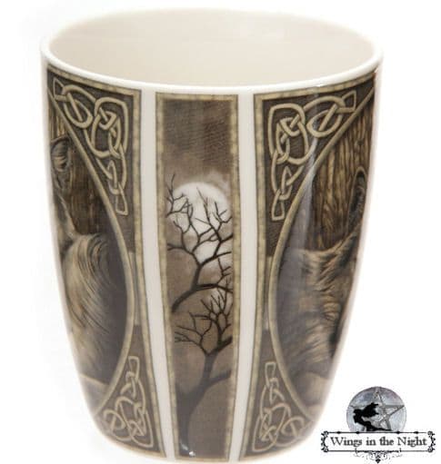 LISA PARKER Loyal Companions Wolf Mug