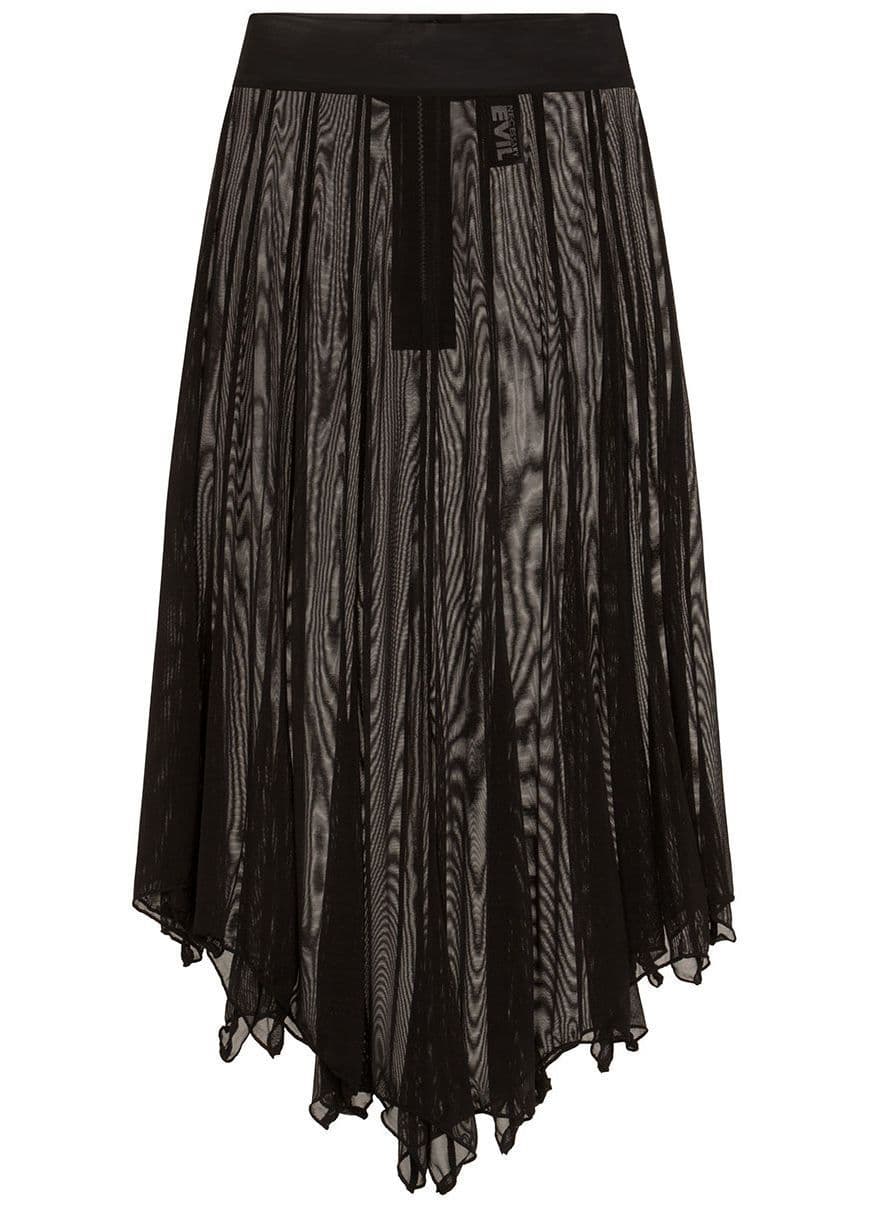 SALE NECESSARY EVIL Medeina Gothic Black Bat Wing Skirt | Ladies Gothic ...