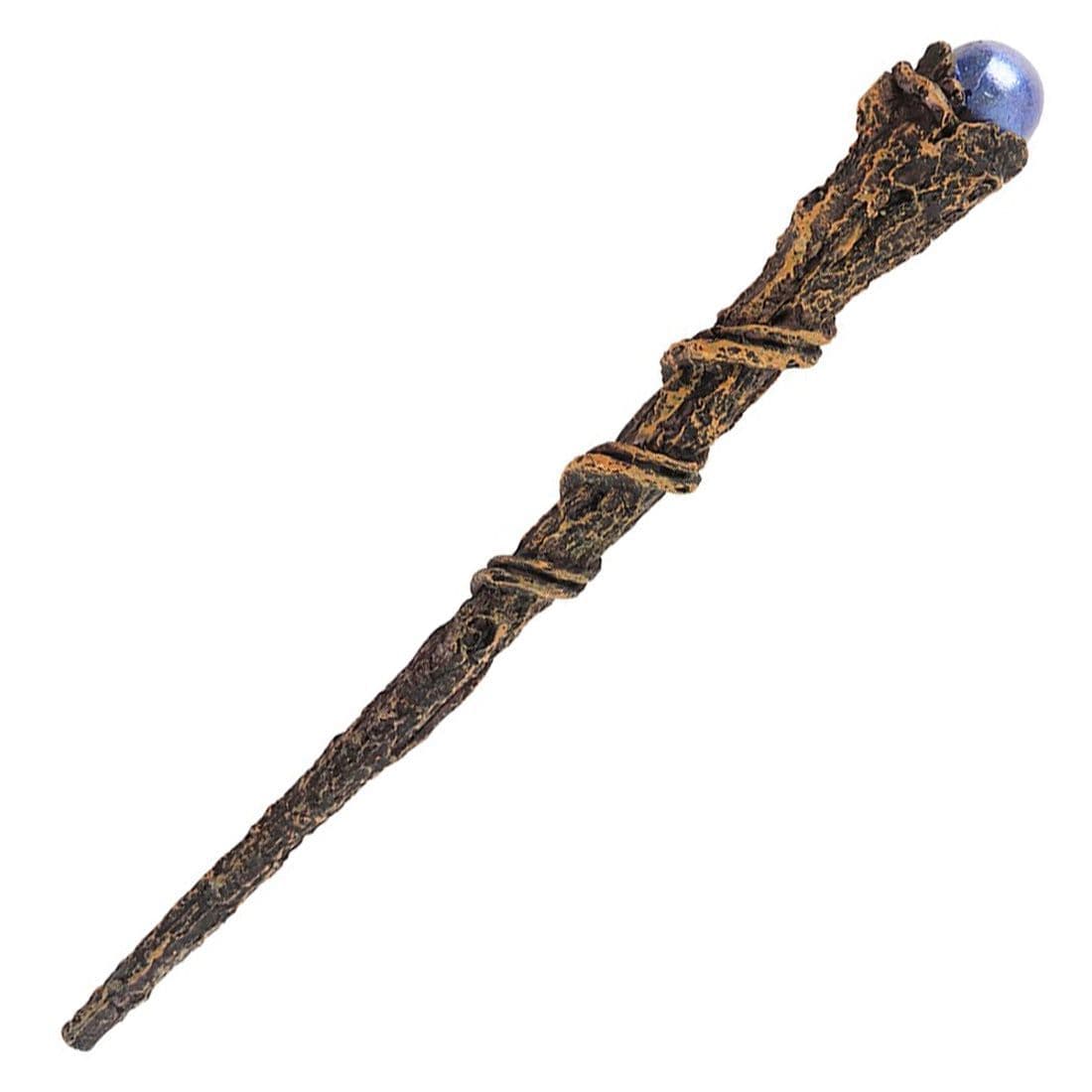 Tree Branch Resin Wand with Purple Sphere