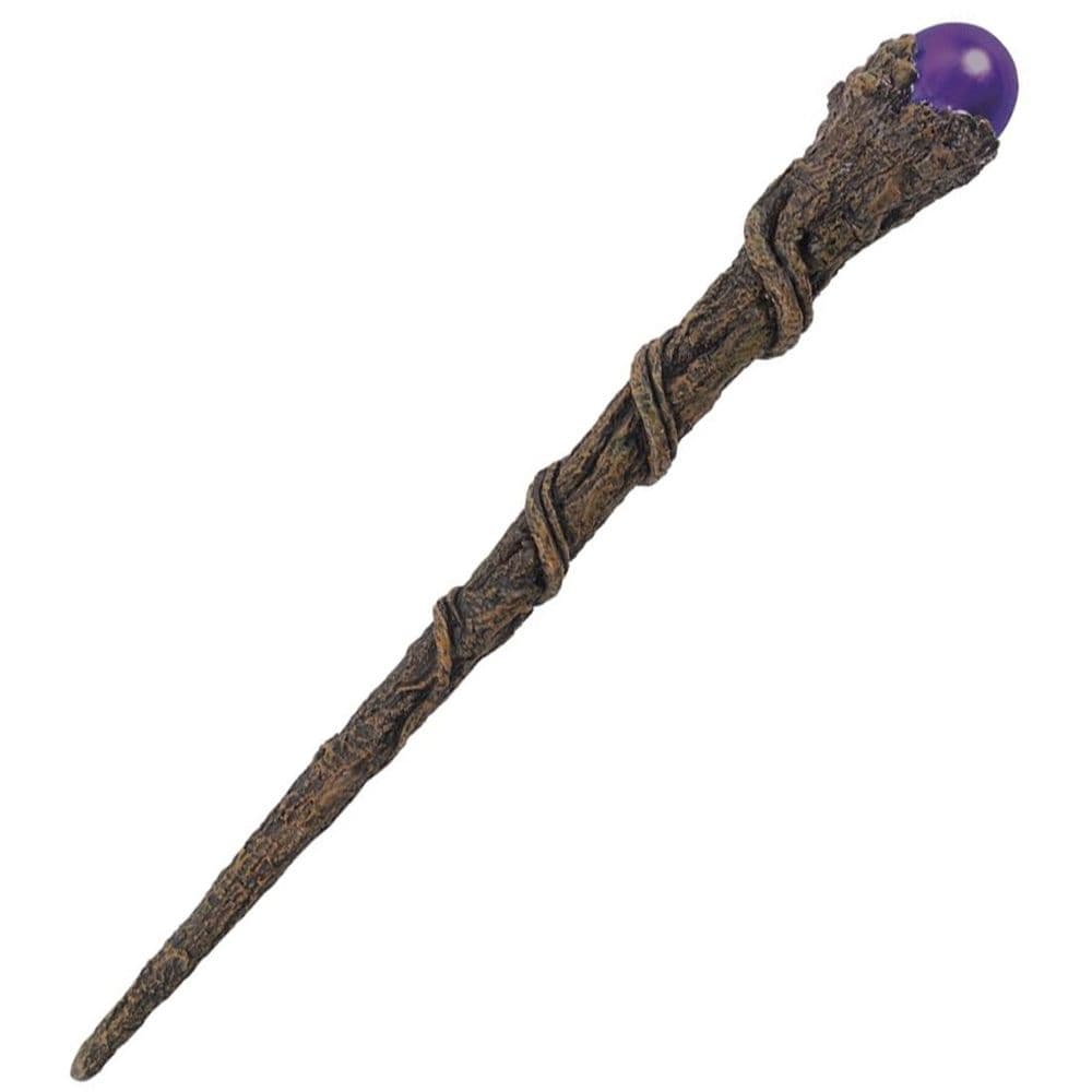 Tree Branch Resin Wand with Purple Sphere