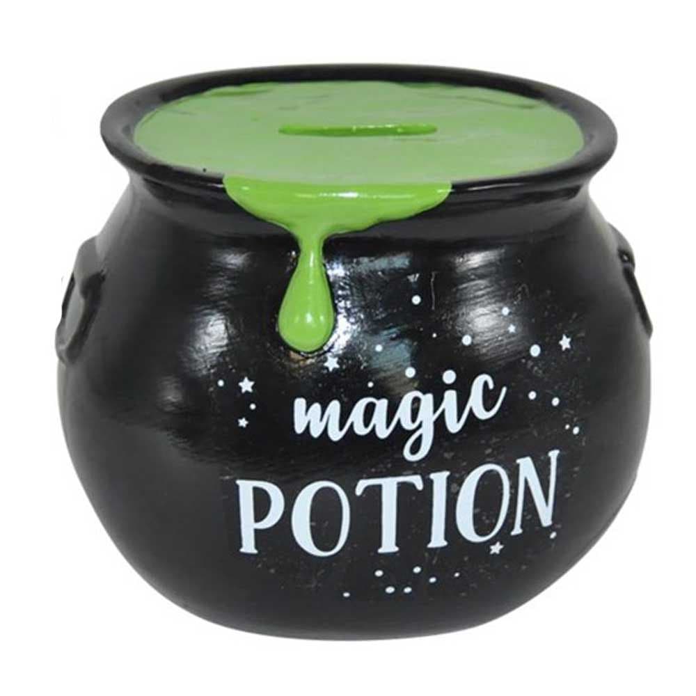 Witches Cauldron Magic Potion Money Box