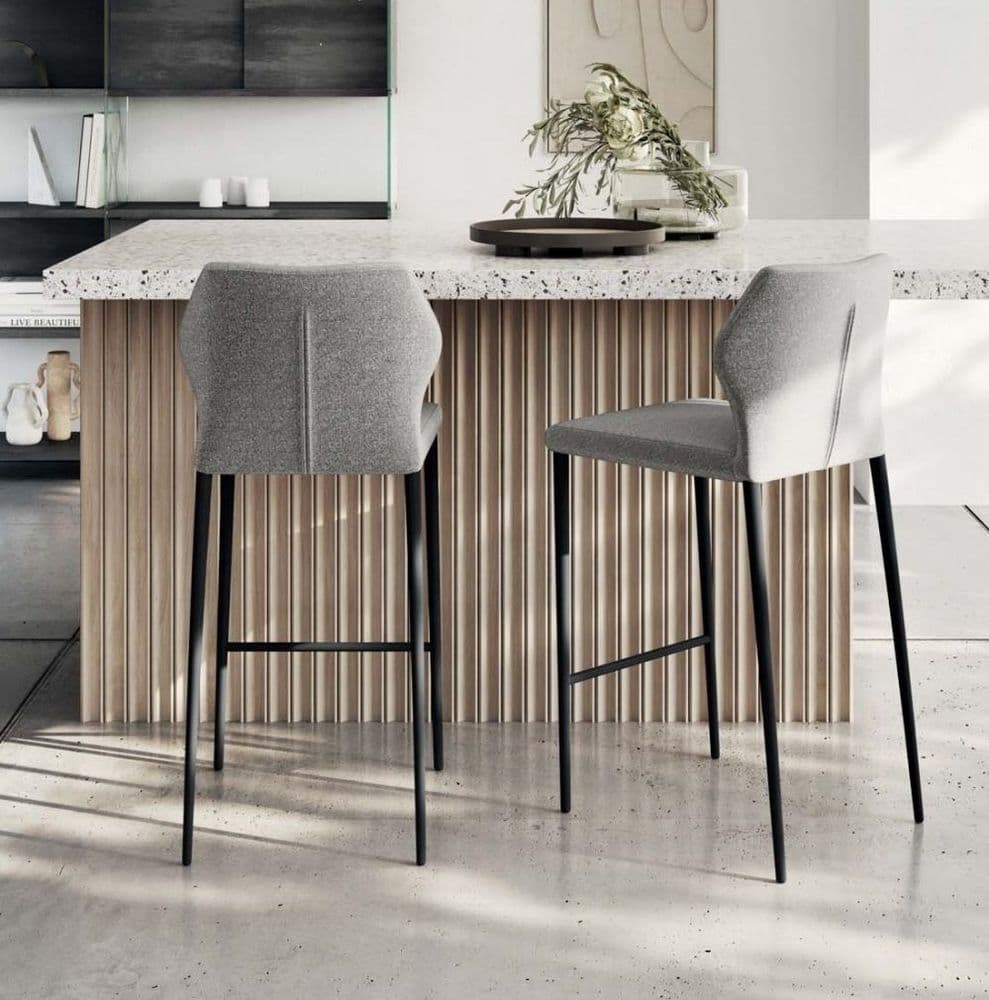 Angle Fixed Height Bar Stool