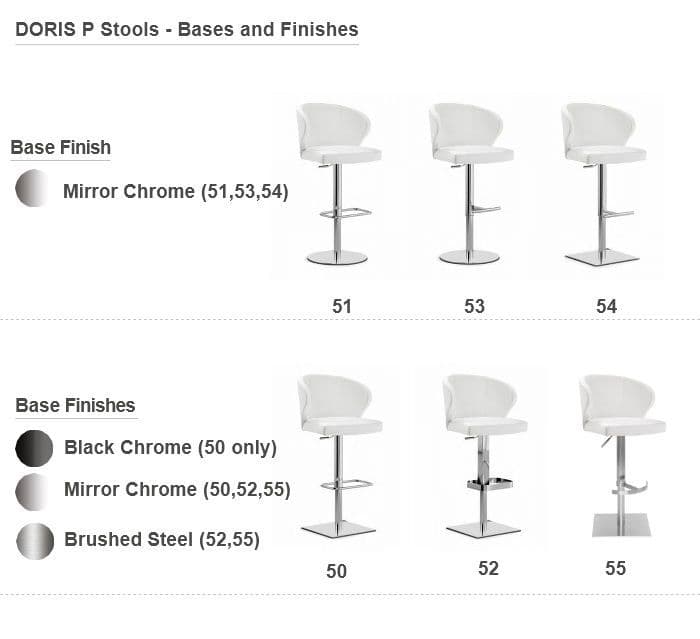 Doris P Adjustable Barstool - The Ultimate in Comfort | Breakfast Bar Stools