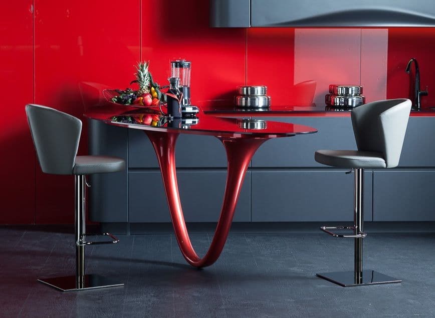 Ines Adjustable Bar Stool