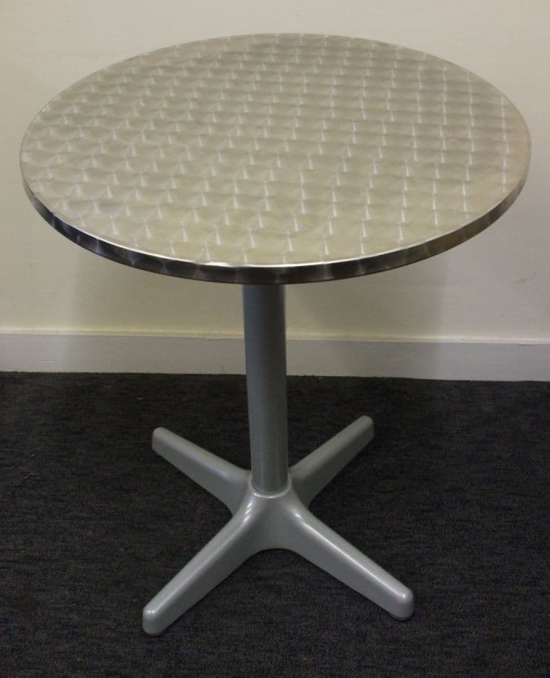 Maria Table with Stainless Steel Table Top