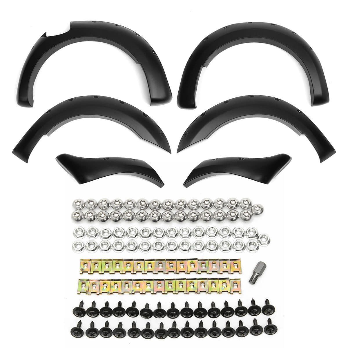 Matte Black Wide Arch Kit | Ford Ranger T7 2016 Onwards | Graham Goode ...