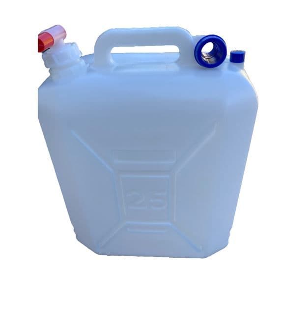 25 Litre Water Container / Jerry Can With Tap - Grasshopper Leisure
