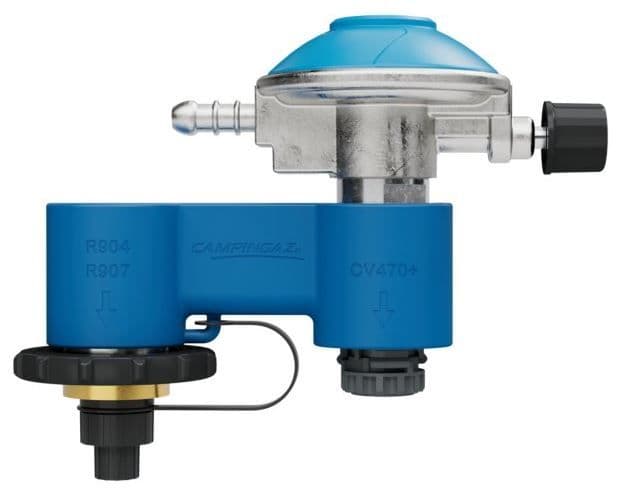 Campingaz Twin Connection CV/R Regulator Kit 2186508 - Grasshopper Leisure