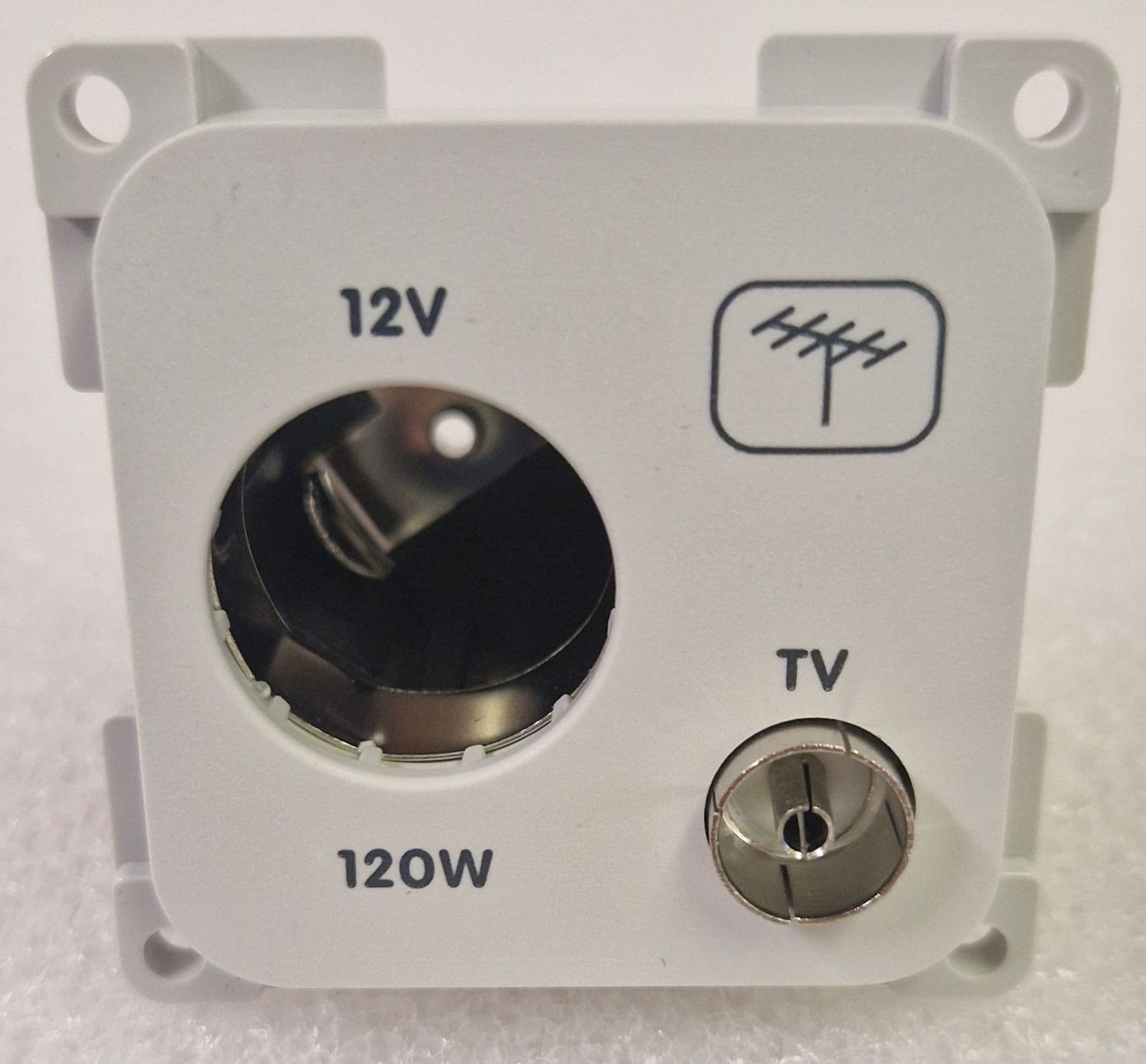 CBE 12v (auto) + TV Socket 270214, CBE electrical, Caravan & Motorhome ...