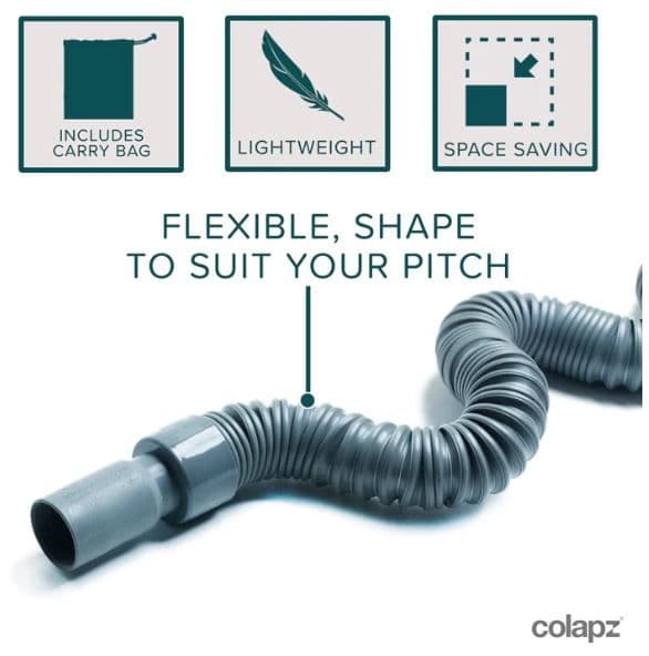 Colapz Waste Outlet Connection Kit, caravan motorhome water fittings ...