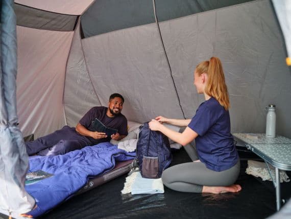 Coleman Cook 4 Tunnel Tent 2025 (2212433) - Grasshopper Leisure