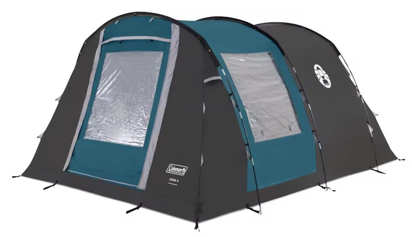 Coleman Cook 4 Tunnel Tent 2025 (2212433) - Grasshopper Leisure