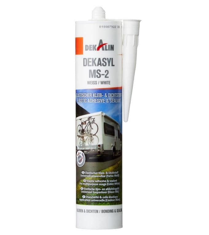 Dekalin Dekasyl MS-2 White 290ml Adhesive Sealant - Grasshopper Leisure