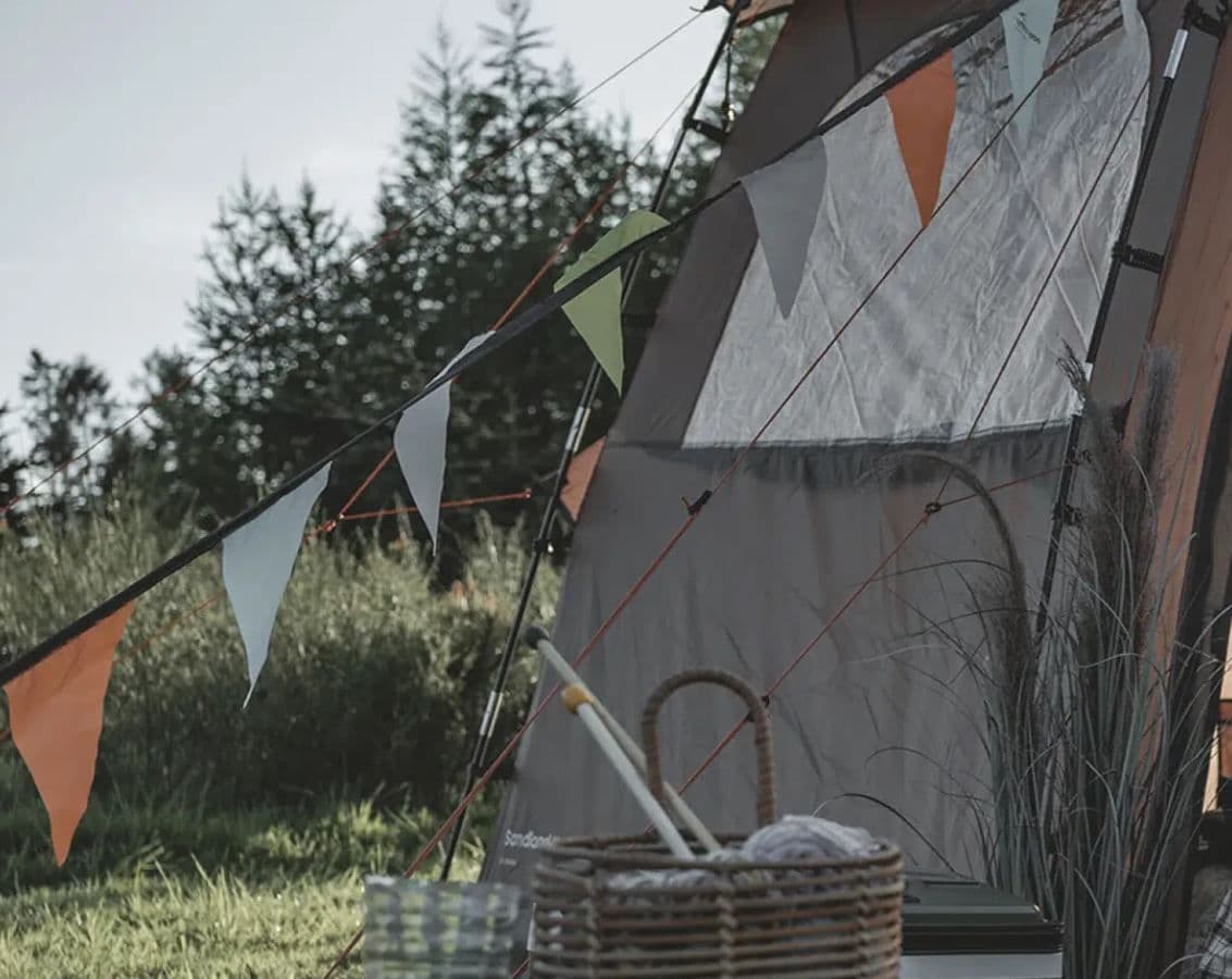 Easy Camp Glamping Bunting Strings Tent Flags - Grasshopper Leisure