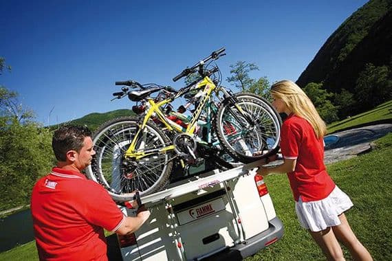 Fiamma Carry-Bike VW T6 Campervan Cycle Rack Carrier, Bike Rack 02095 ...