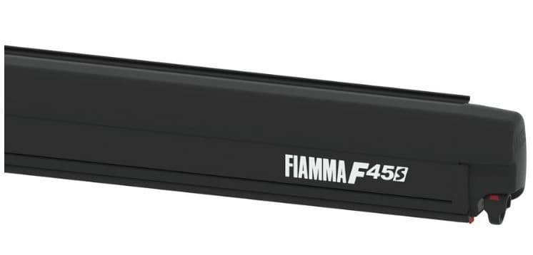Fiamma F45S 450 Awning Black / Grey Fabric Motorhome Caravan Campervan ...
