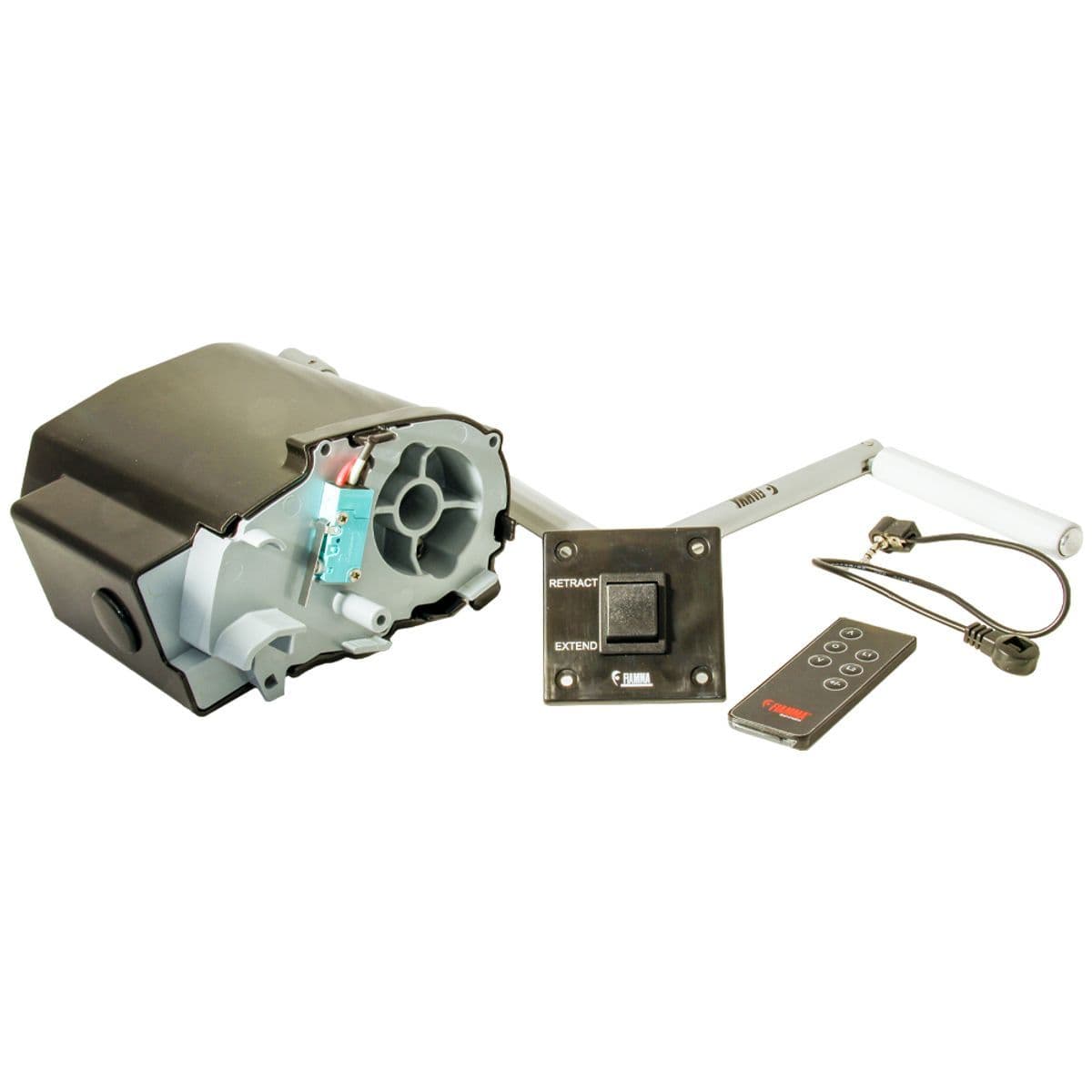 Fiamma Motor Kit Plus Black F80S Awning Electric Motorization 07929-02H ...