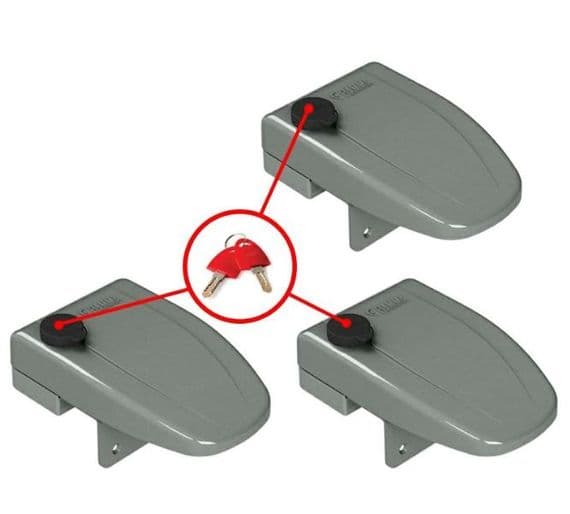 Fiamma Safe Door Frame 3 Grey 08022-02G Caravan Motorhome Locks ...