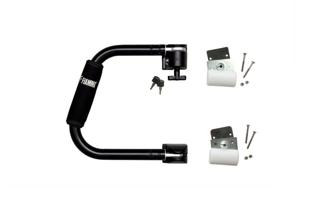 Fiamma Security 31 DEEP BLACK Door Handle Lockable Secure Caravan ...