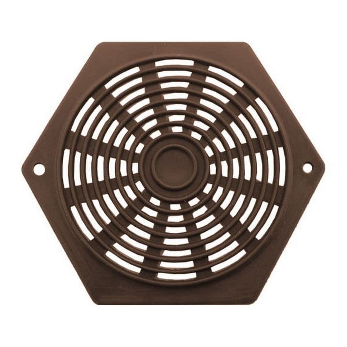 Hexagon Air Vent 2-5/8" Brown, Vents & clips, vents for caravan ...