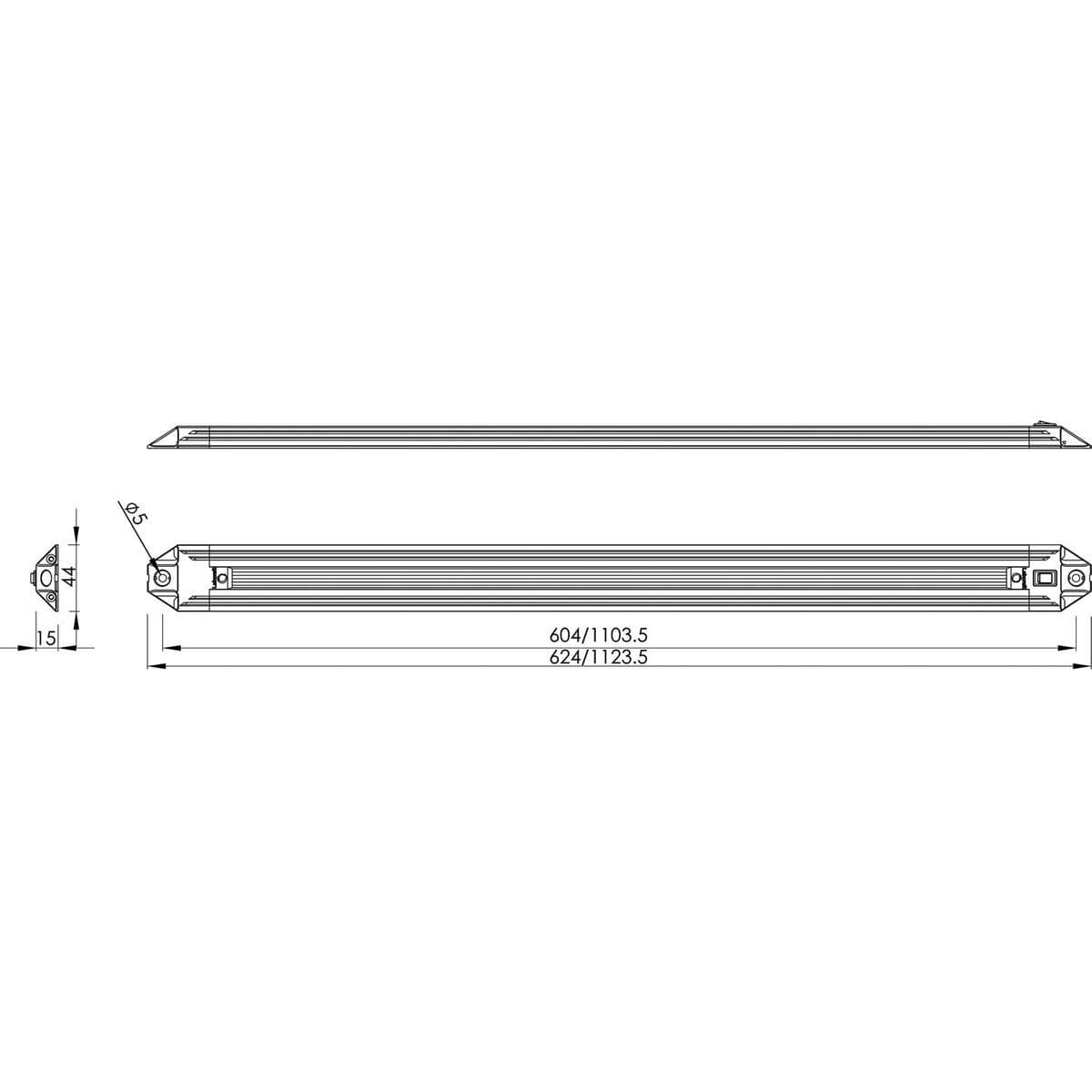 Labcraft Nebula 1000 LED Striplight, caravan, campervan, motorhome 12v ...