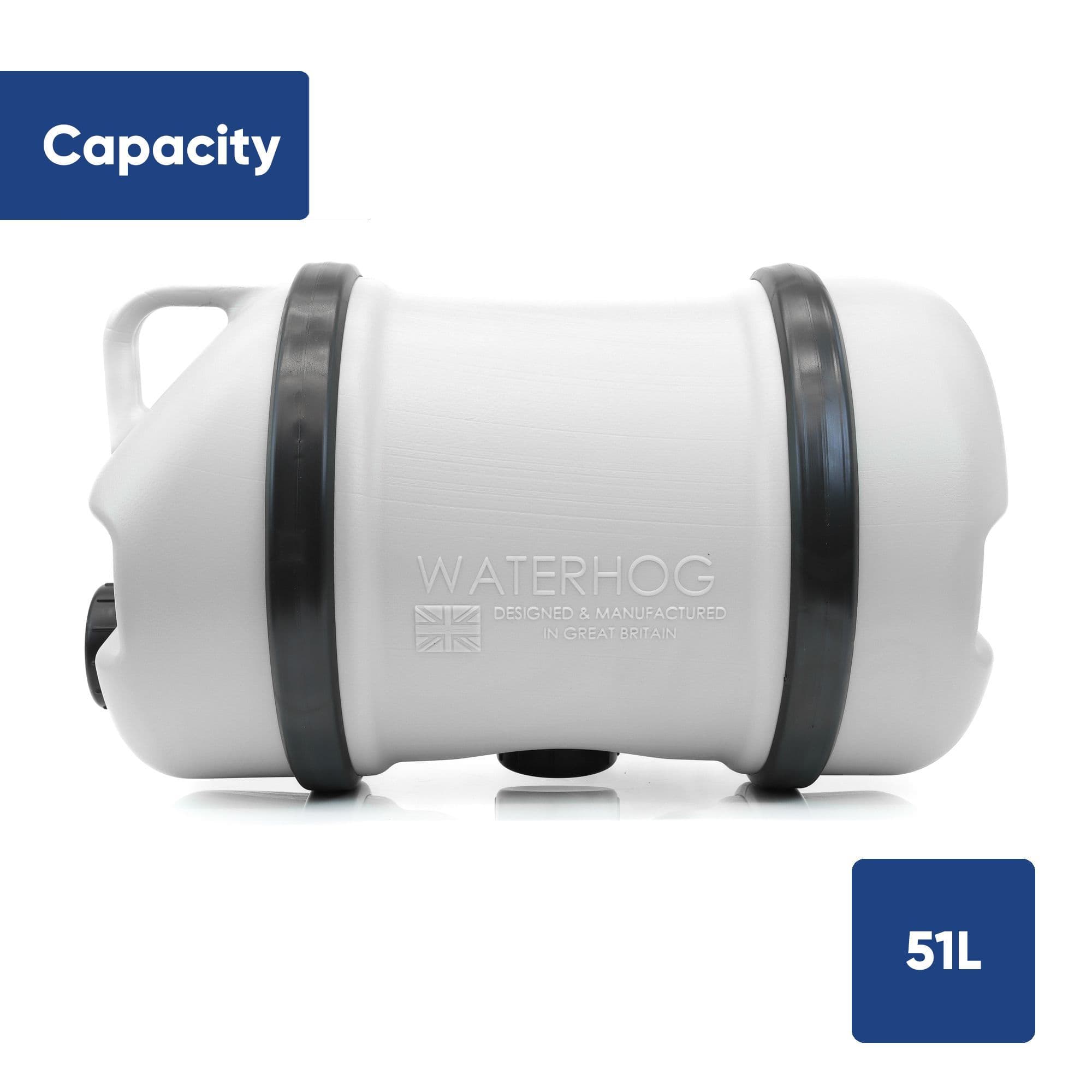 Leisurewize TWIN PACK 46L Waste Hog And 51L Water Hog, Caravan ...