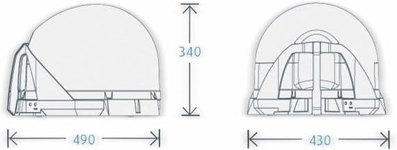 Maxview VuQube 2 Automatic Satellite System Grey MXL023/G - Grasshopper ...