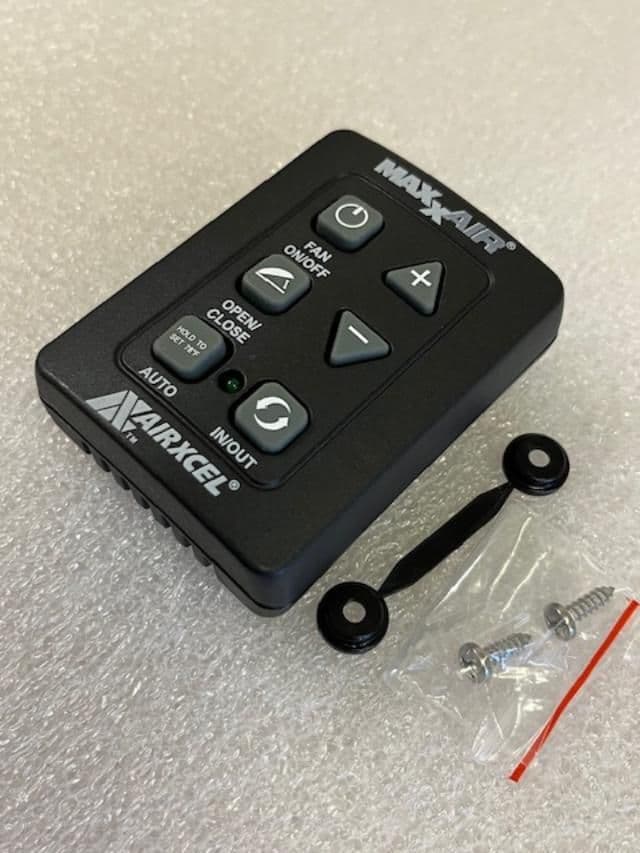 MaxxAir MaxxFan Black WALL Control Maxxfan Controller - Grasshopper Leisure