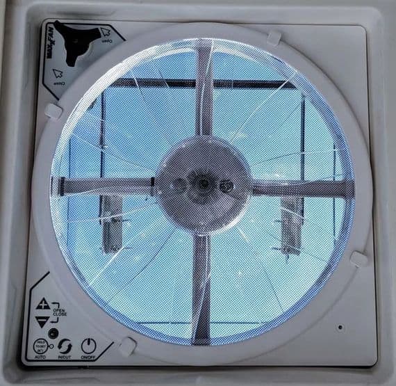 Maxxair Maxxfan Deluxe Roof Vent Fan With Remote Control 400 x 400mm ...