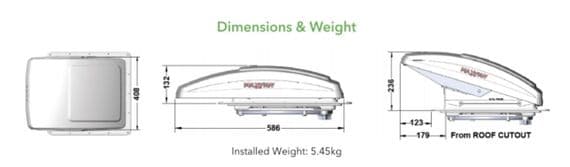 Maxxair Maxxfan Deluxe Tinted Roof Vent Fan With Remote Control 400 x ...