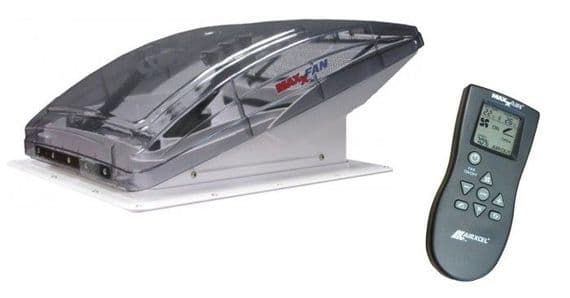 Maxxair Maxxfan Deluxe Tinted Roof Vent Fan With Remote Control 400 x ...