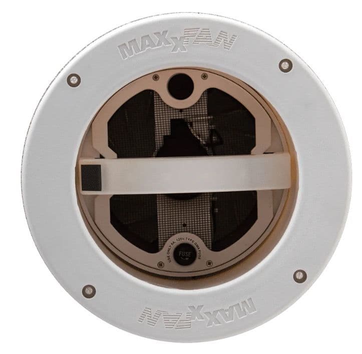 Maxxair Maxxfan Dome White Roof Or Wall Vent With 12v Fan For ...
