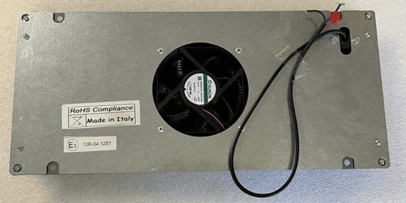 Caravan Campervan Omega Flat Extractor 12v Cooker Hood with Lights ...