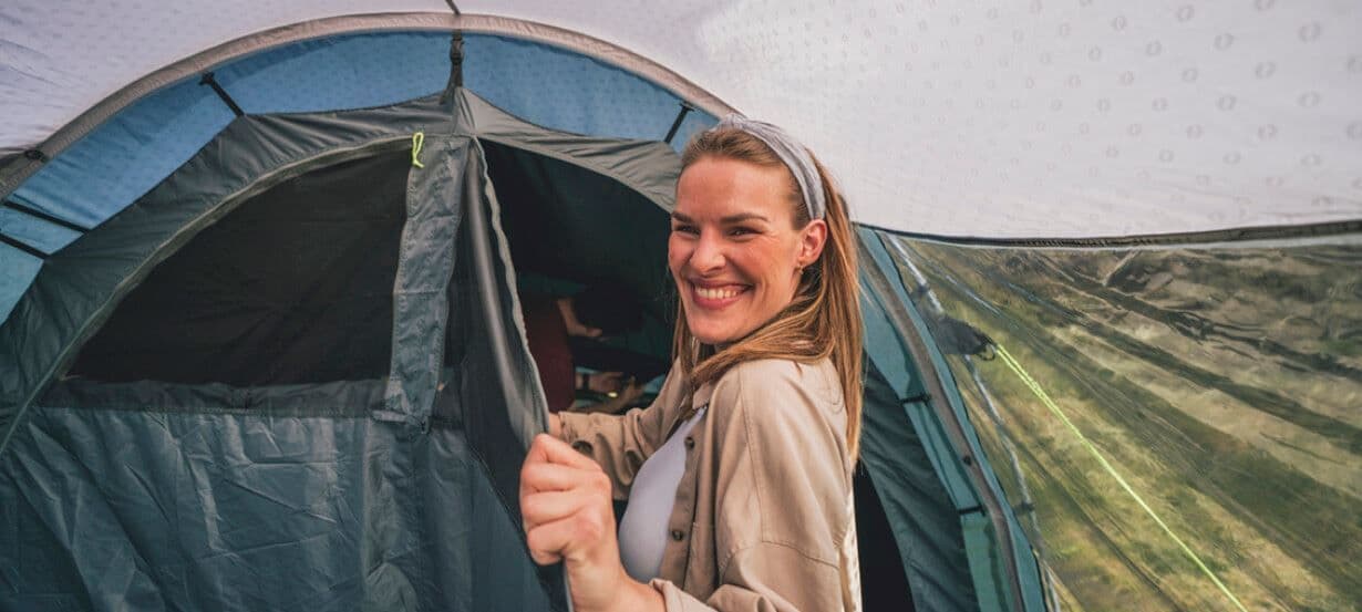 Outwell Rockwell 4 Poled Tunnel Tent 2025 (111476) - Grasshopper Leisure