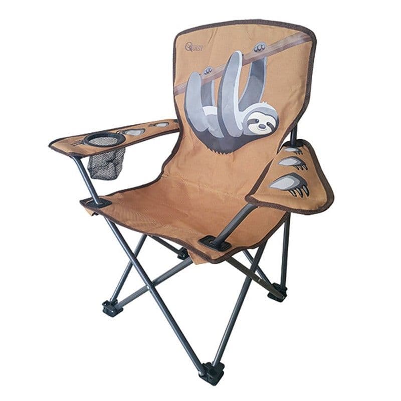 Quest Childrens Sloth Folding Camping Chair - Grasshopper Leisure