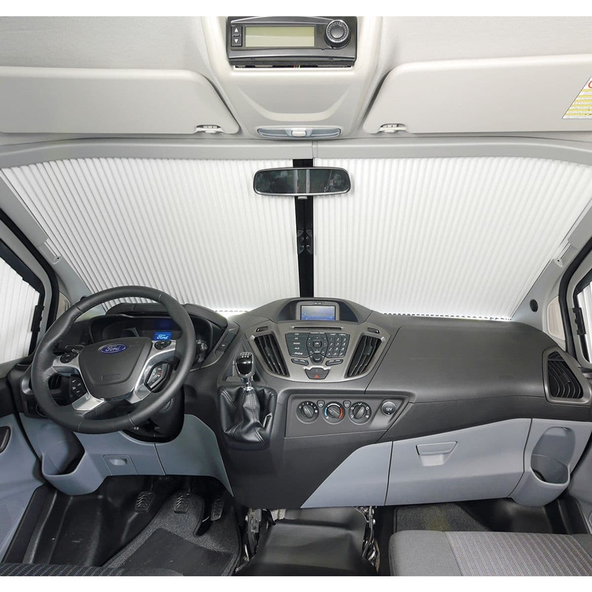 REMIfront IV Front Window Blinds For Ford Transit Custom (After 2018 ...