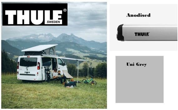 Thule Omnistor 3200 Awning Anthracite, Campervan - Grasshopper Leisure