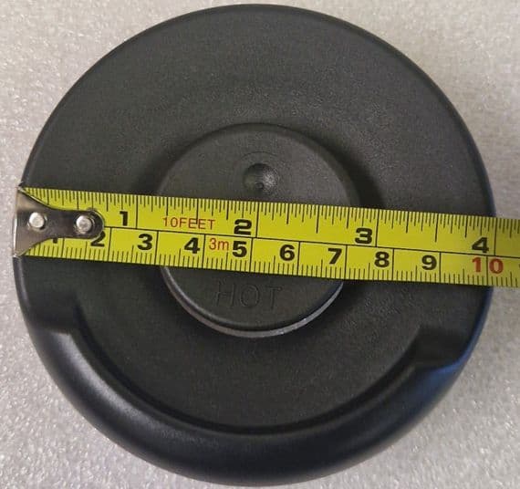 Truma Combi Boiler Black Exterior Flue Cover Cowl 36151-59, caravan ...