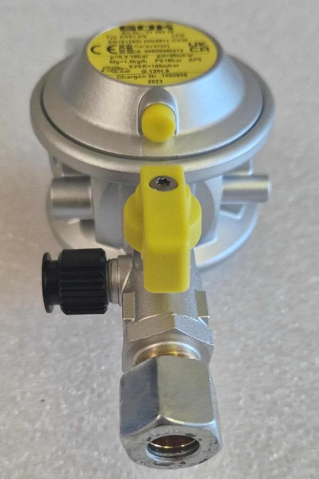 Truma GOK Euro Gas Bulkhead Regulator 10mm, 0129476, Campervan, Caravan ...