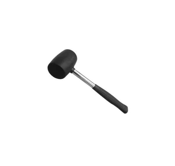 Via Mondo Steel Handle 16oz Rubber Mallet - Grasshopper Leisure