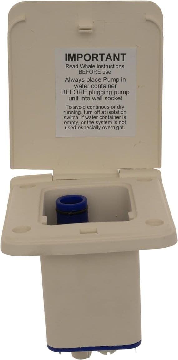 Whale Watermaster ES1001 Inlet Socket Ivory - Grasshopper Leisure