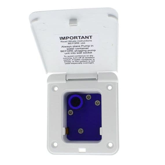 Whale Watermaster ES5001 Inlet Socket White - Grasshopper Leisure