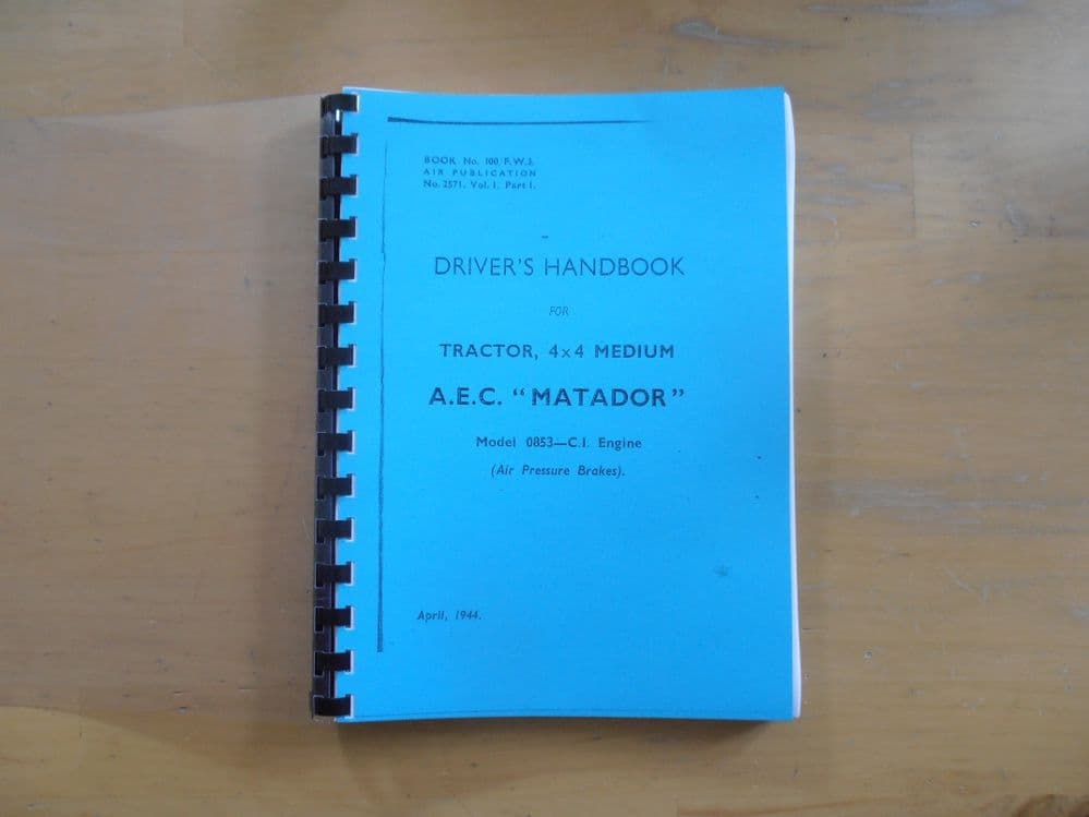 AEC Matador 0853 C I Engine Air pressure brakes