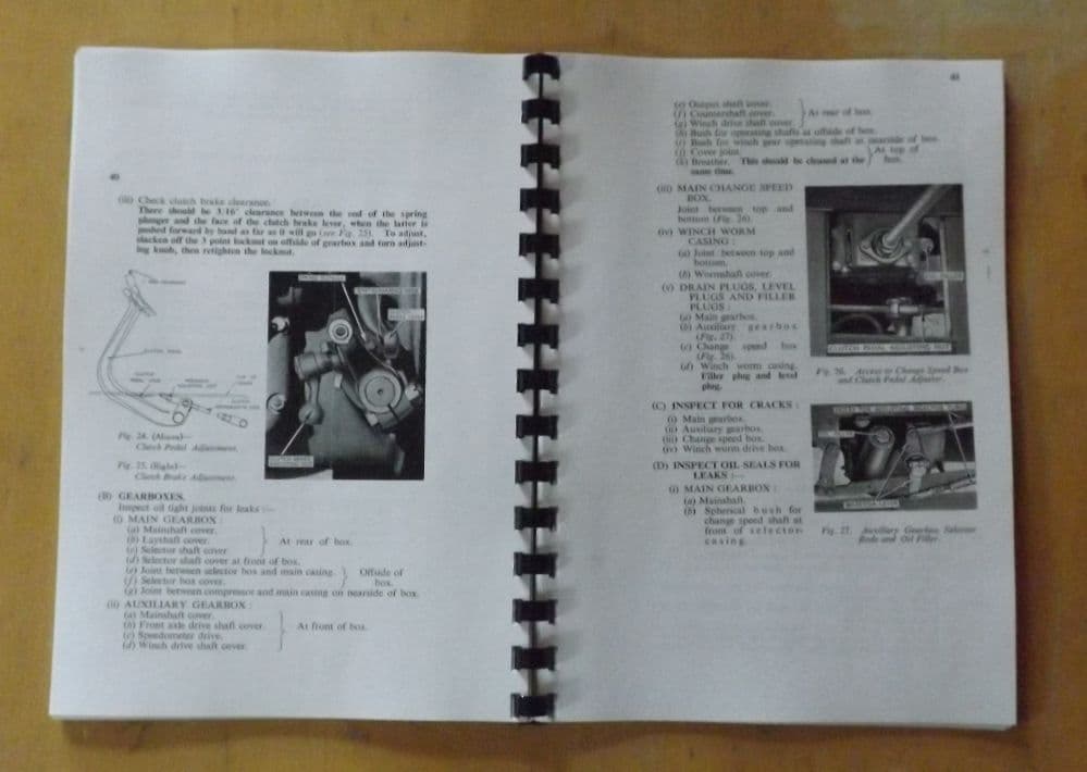 AEC Matador Drivers handbook 0853 CI engine