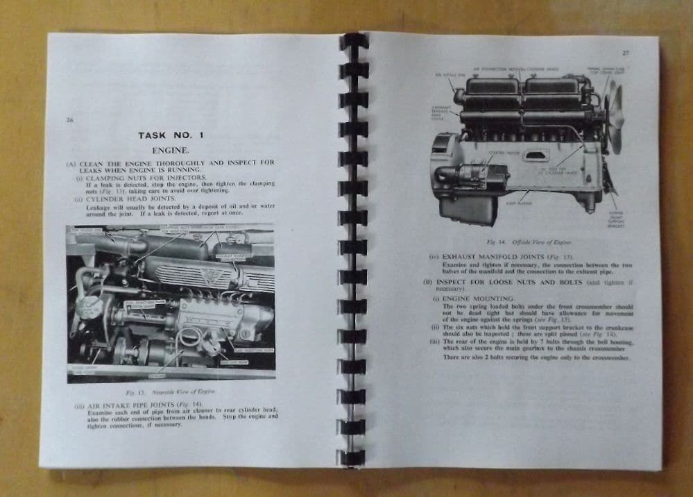 AEC Matador Drivers handbook 0853 CI engine