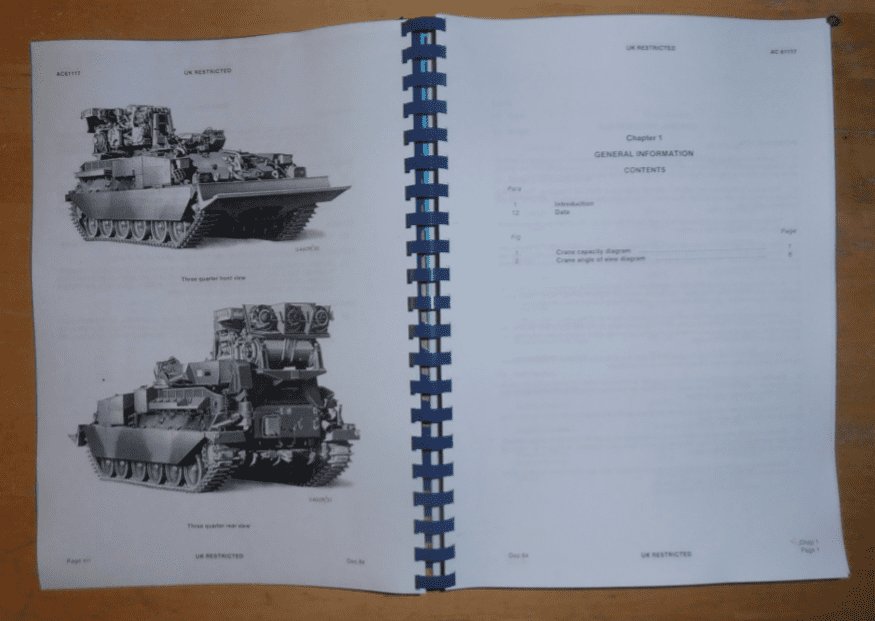 Armoured repair and recovery vehicle Chieftain MK7 Armoured recovery ...