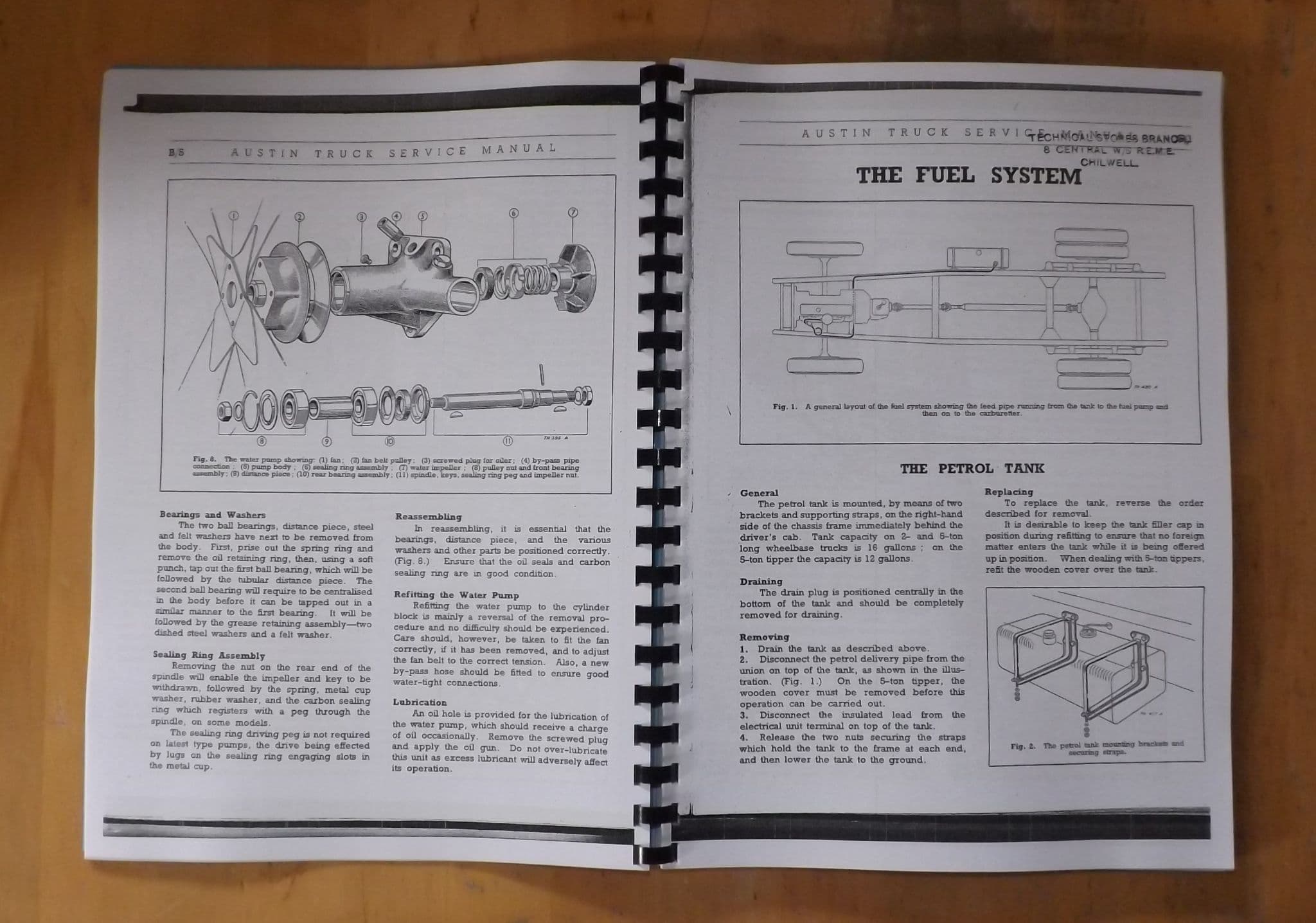 Austin Loadstar Service manual