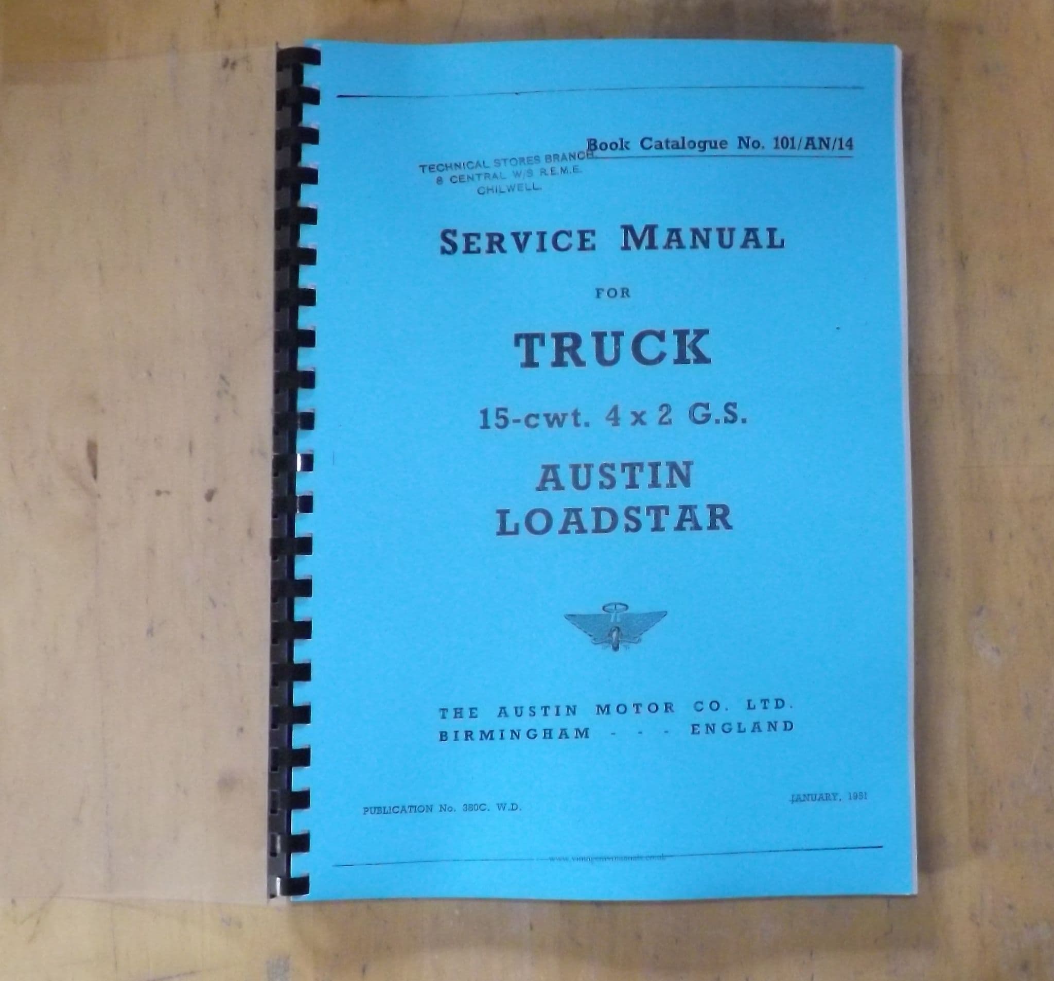 Austin Loadstar Service manual