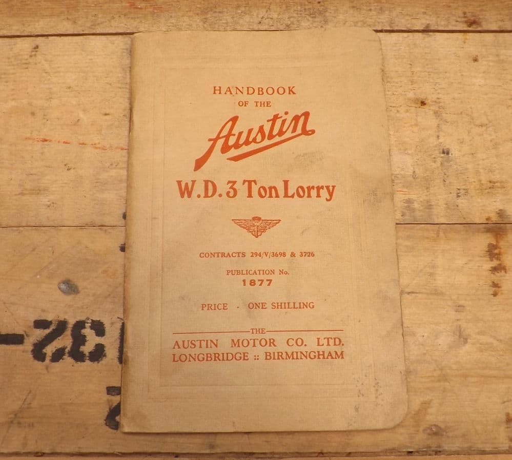 Austin WD 3 ton lorry 1877 Original